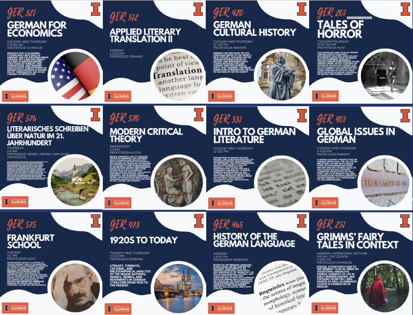 Register Now for Great Spring Classes! | Department of Germanic ...
