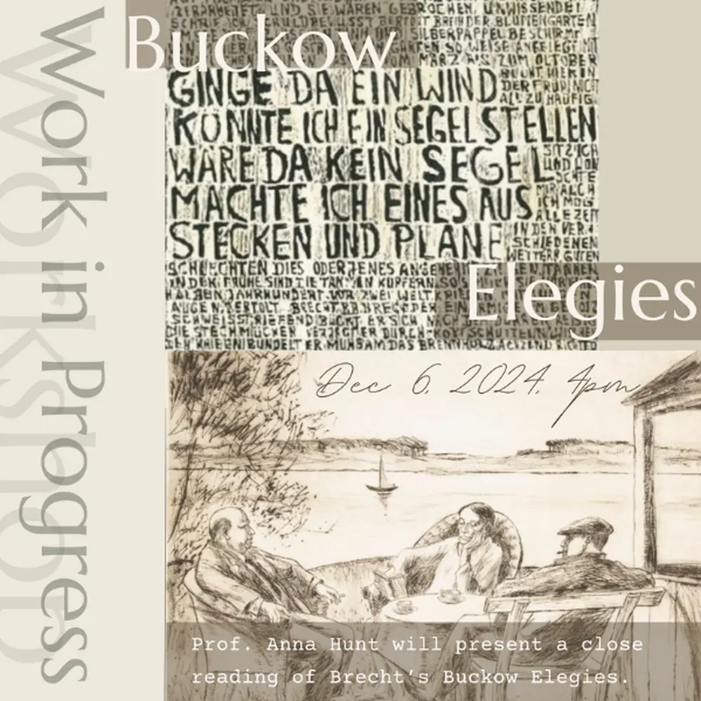 Prof. Hunt, Work-in-Progress Workshop | Department of Germanic ...